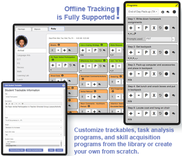 BIPTrack - Online Behavior and Skill Tracking: Features
